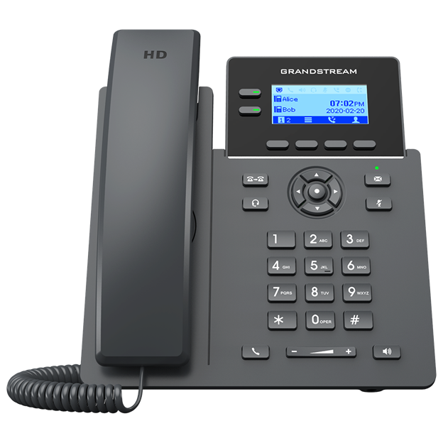 Grandstream 2 Lines, 4 SIP Accounts, PoE GRP2602P – Grandstream Direct